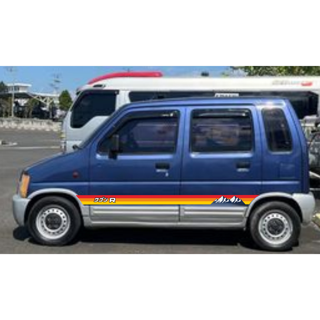 Jual CUTTING STICKER MOBIL SUZUKI KARIMUN KOTAK TEMA GUNUNG CUSTOM ...