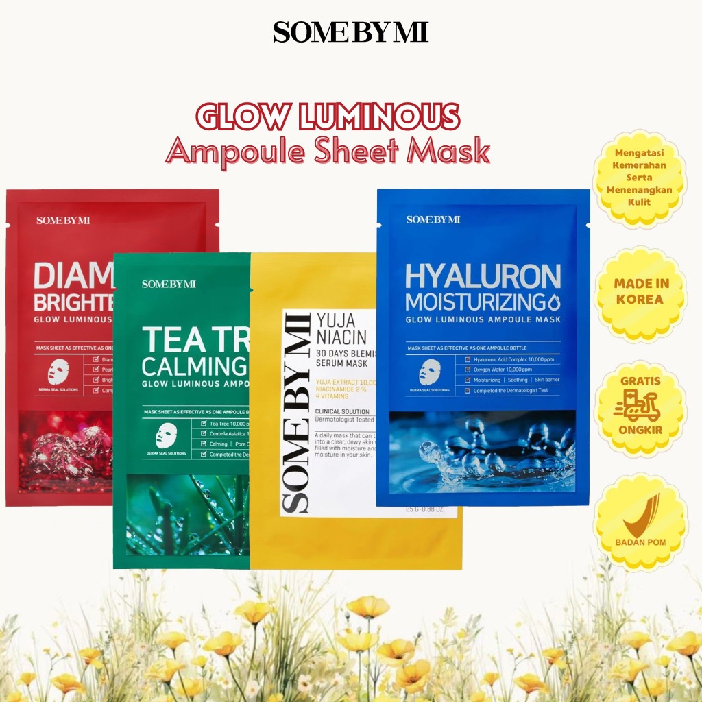 Jual SOMEBYMI Glow Luminous Ampoule Mask 25g (1EA) / Yuja Niacin ...