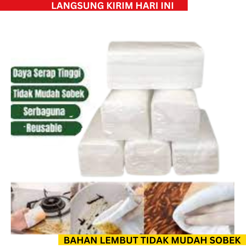 Jual BOBOHO [200gr] Tisu Dapur Serbaguna Tissue bisa Dicuci Stok ...