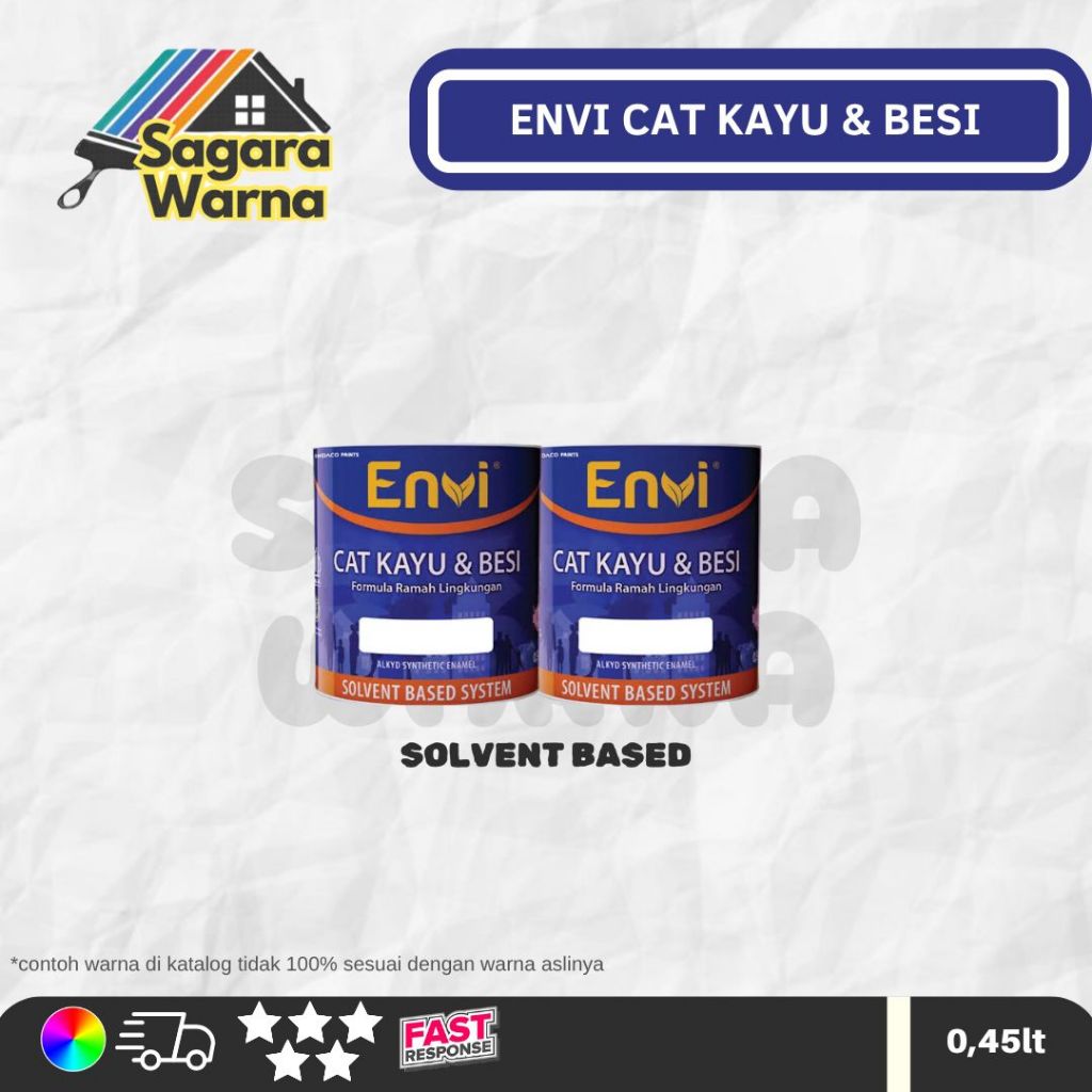Jual Envi Cat Kayu Besi 0,45lt | Shopee Indonesia