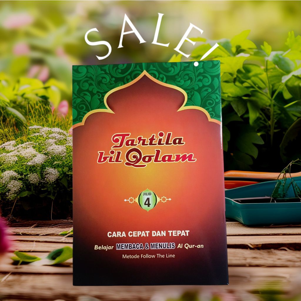 Jual Tartila Bil Qolam Jilid 4 Metode Belajar Menulis Dan Membaca Al ...