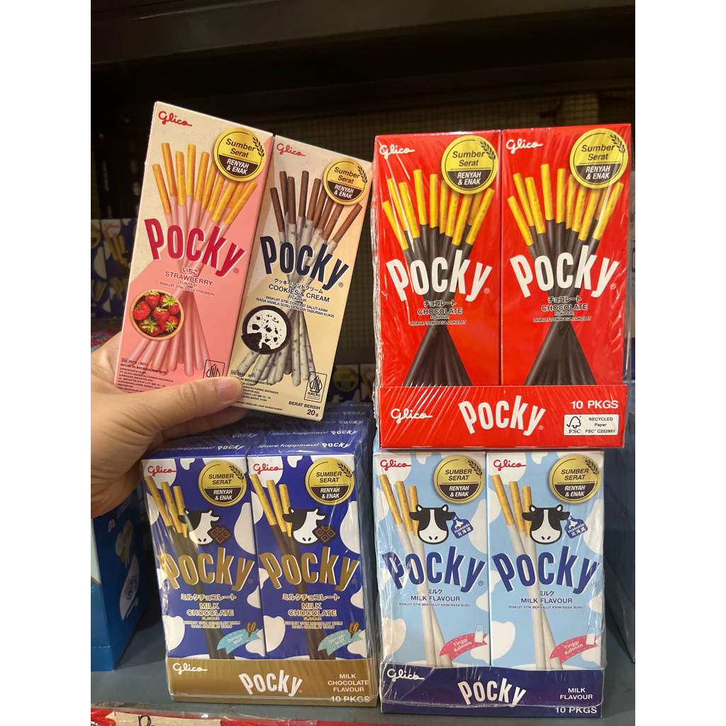 Jual Pocky Mini 20 gr (Harga Perpak isi 10 pcs) | Shopee Indonesia