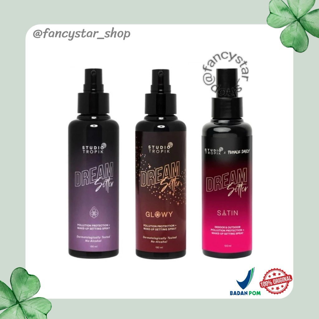 Jual [BPOM] STUDIO TROPIK Dream Setter Make Up Setting Spray Make Up ...