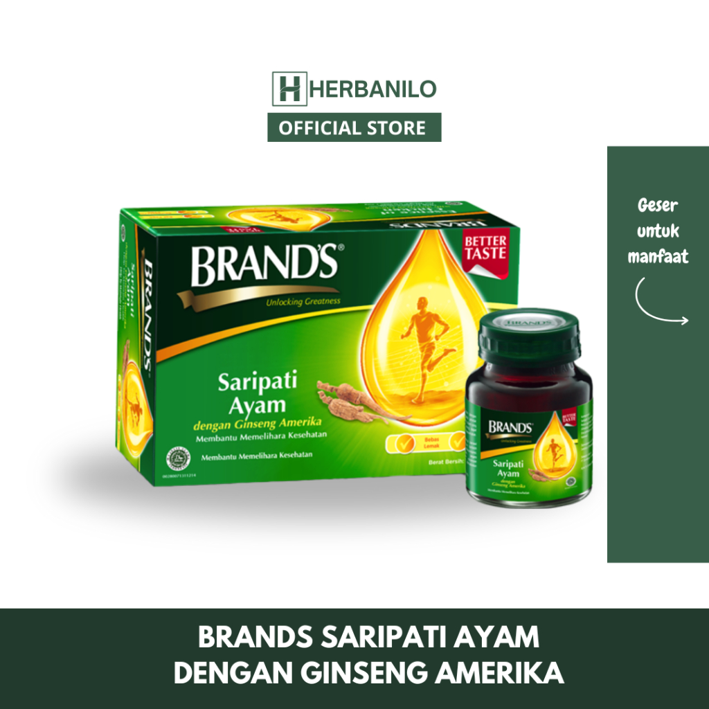 Jual Herbanilo - Brands Saripati Ayam Dengan Ginseng Amerika 1 Box @ 6 ...