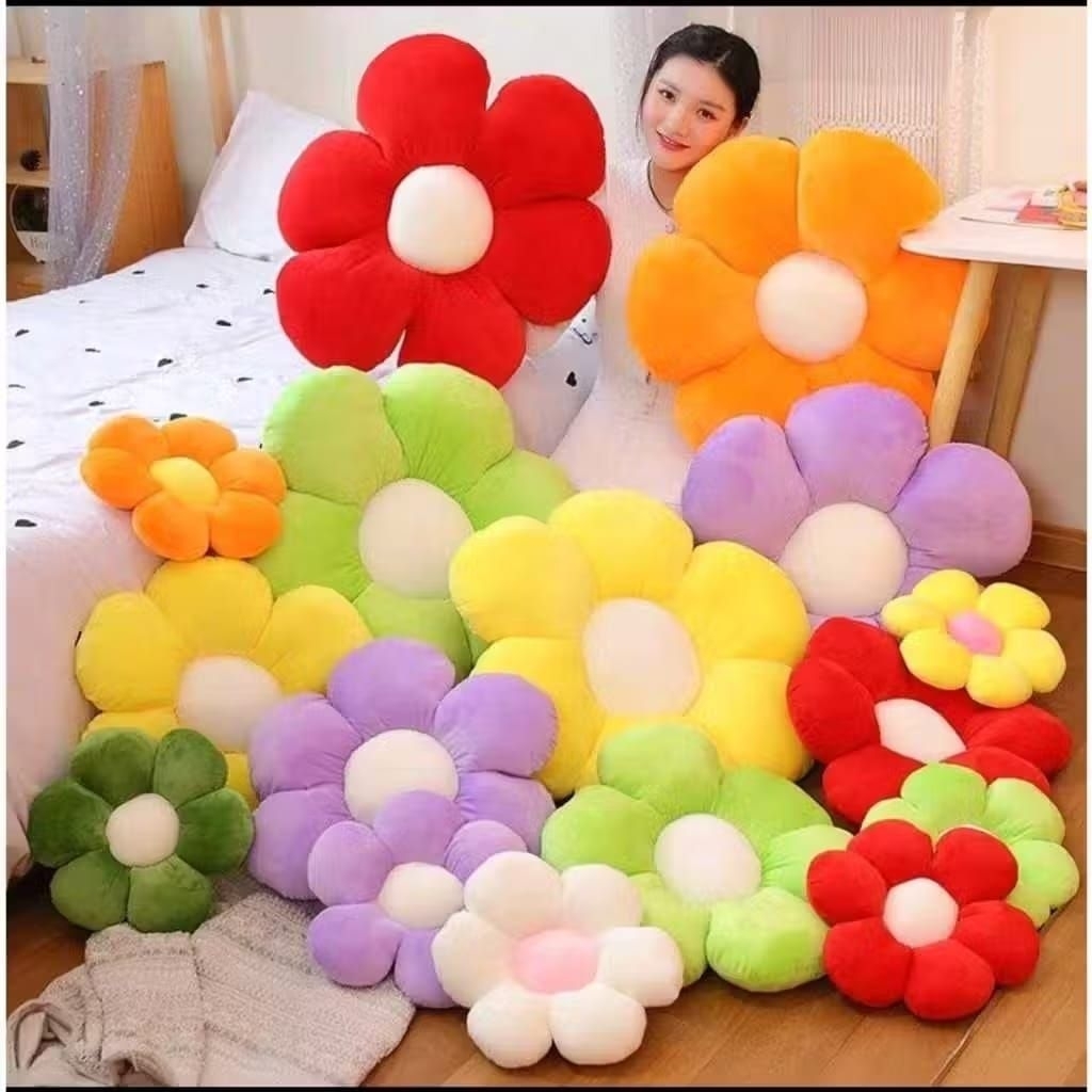 Jual Boneka bantal Bunga Aesthetic stail Korean mainan tanaman bantal ...