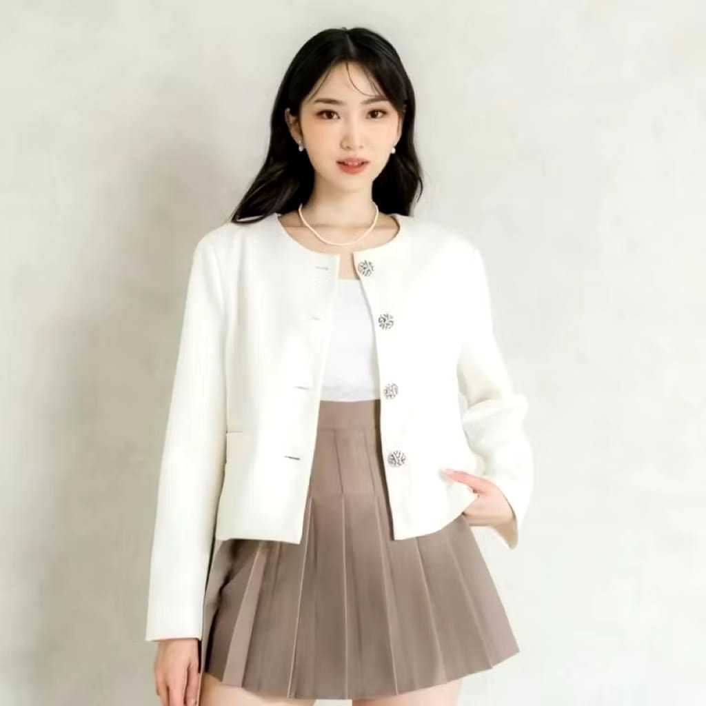 Jual BELAWAI - GEMMA BLAZER OUTER WANITA CROP / BLAZER KANTOR WANITA ...