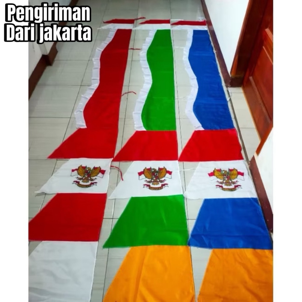 Jual bendera umbul umbul garuda kuda laut paket 10-20pcs | Shopee Indonesia
