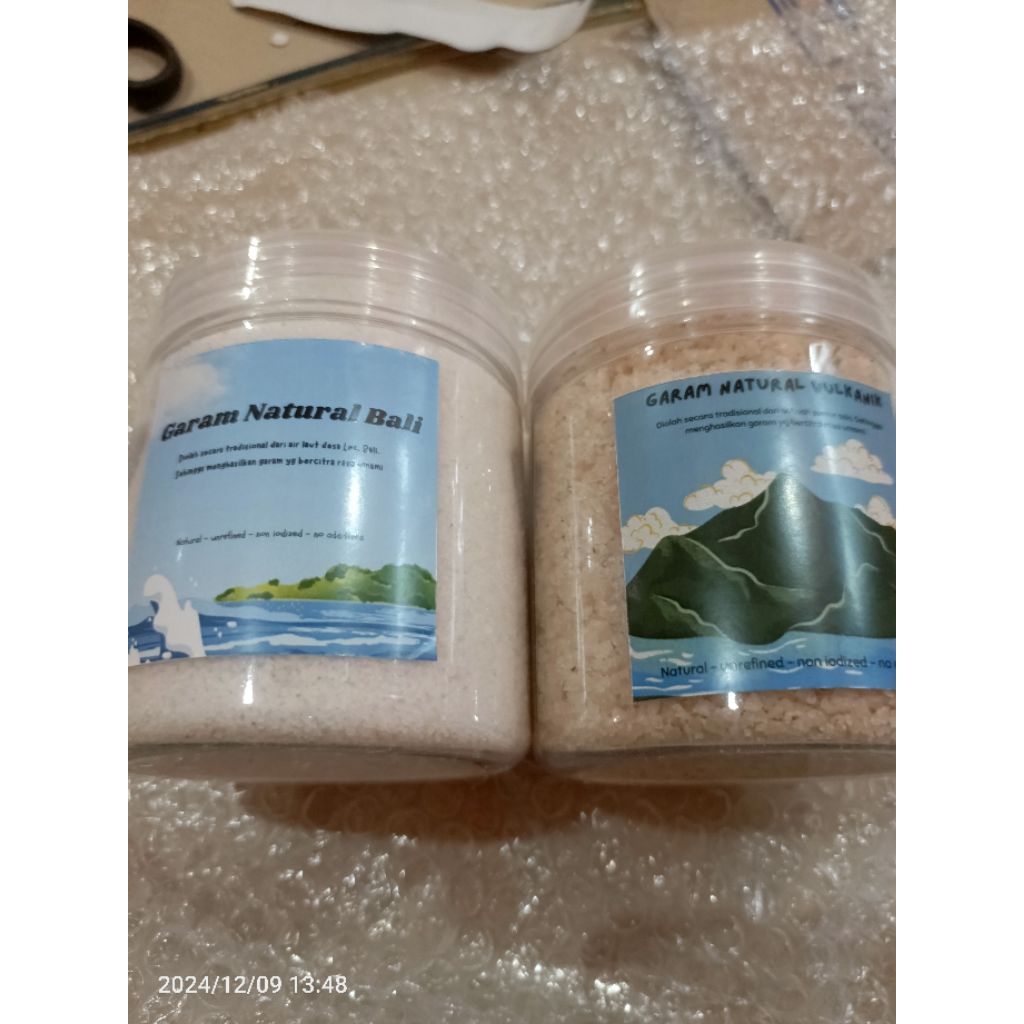 Jual garam natural / vulkanik salt / garam non rafinasi | Shopee Indonesia