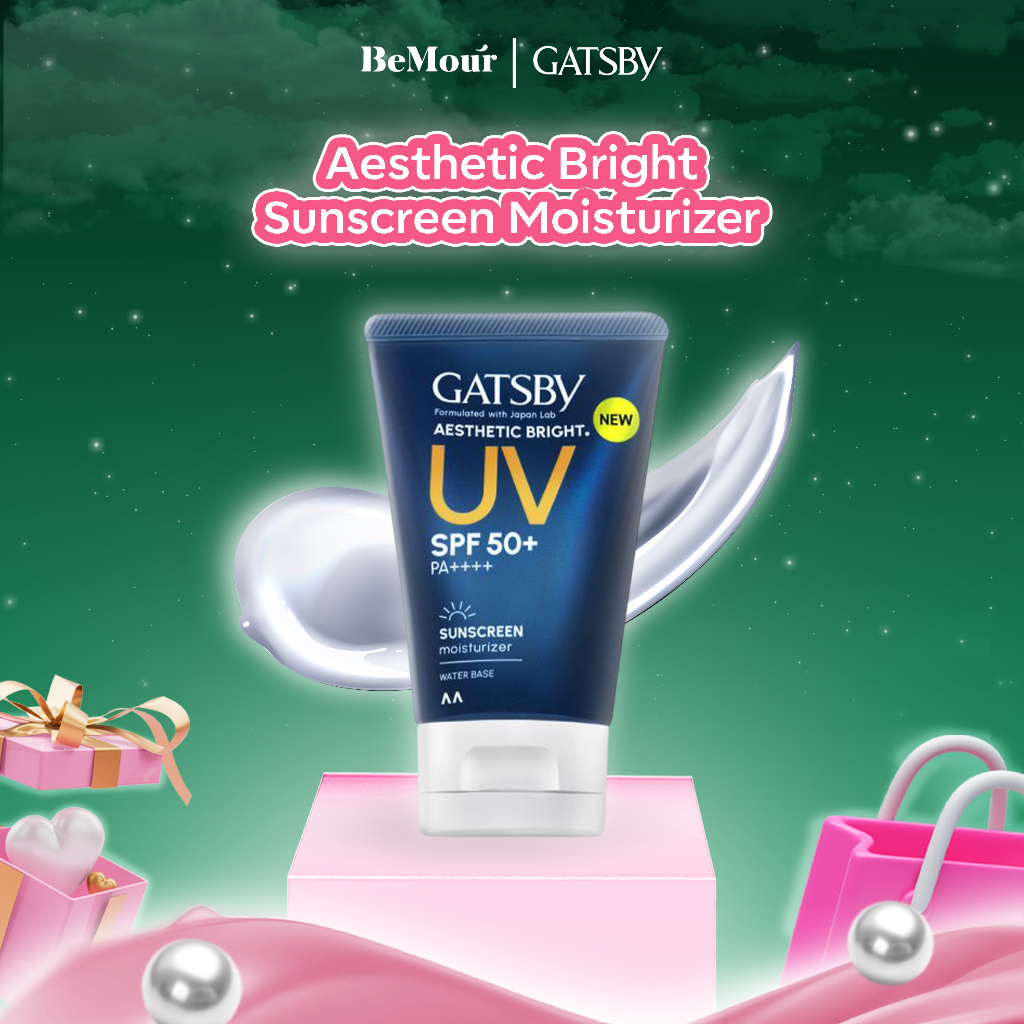 Jual GATSBY - AESTHETIC BRIGHT UV SUNSCREEN MOISTURIZER SPF 50+ PA ...