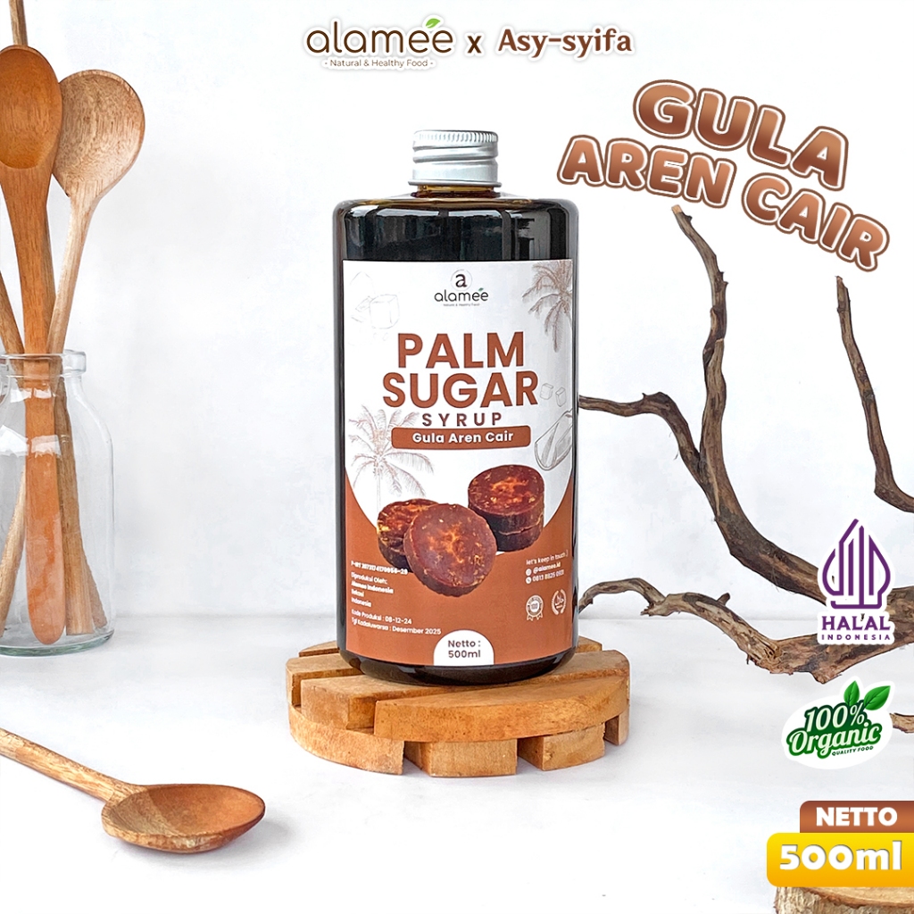 Jual Gula Aren Cair Syrup Palm Sugar Murni Barista Brown Sirup Natural ...