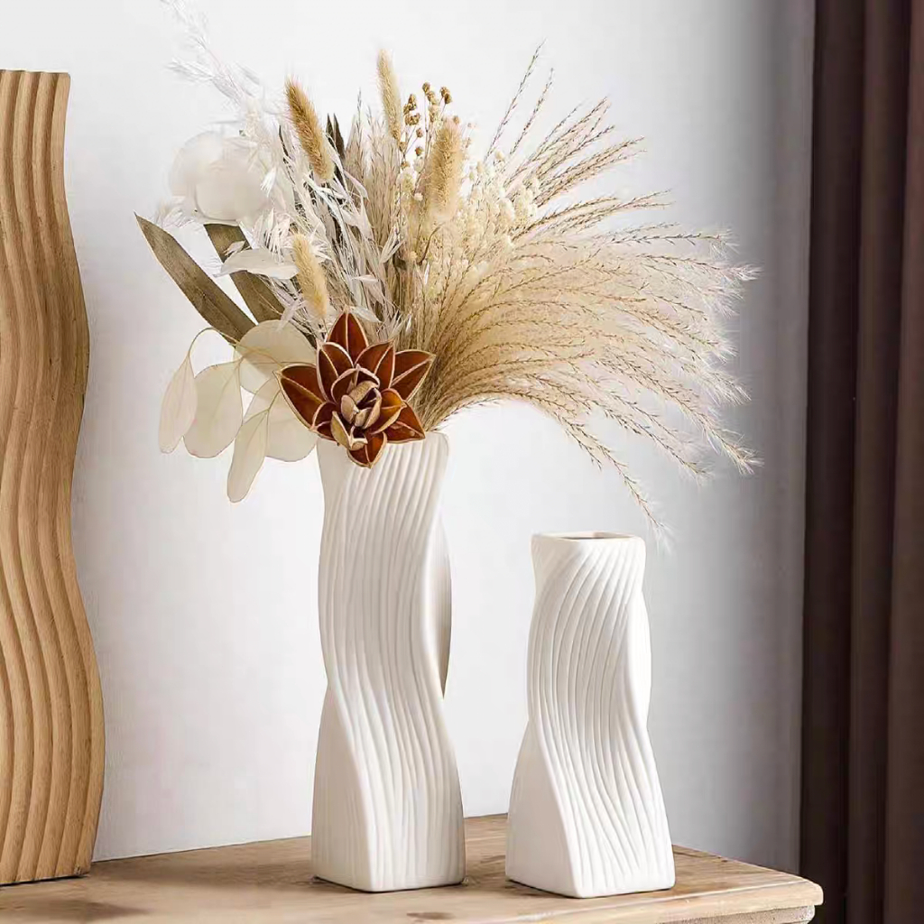 Jual 【Modern Home】Vas Bunga Aesthetic Vas Bunga Ruang Tamu Vas ...
