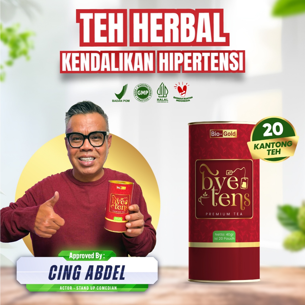 Jual Bye Tens - Obat Hipertensi Kolesterol Darah Tinggi Premium Tea Teh ...
