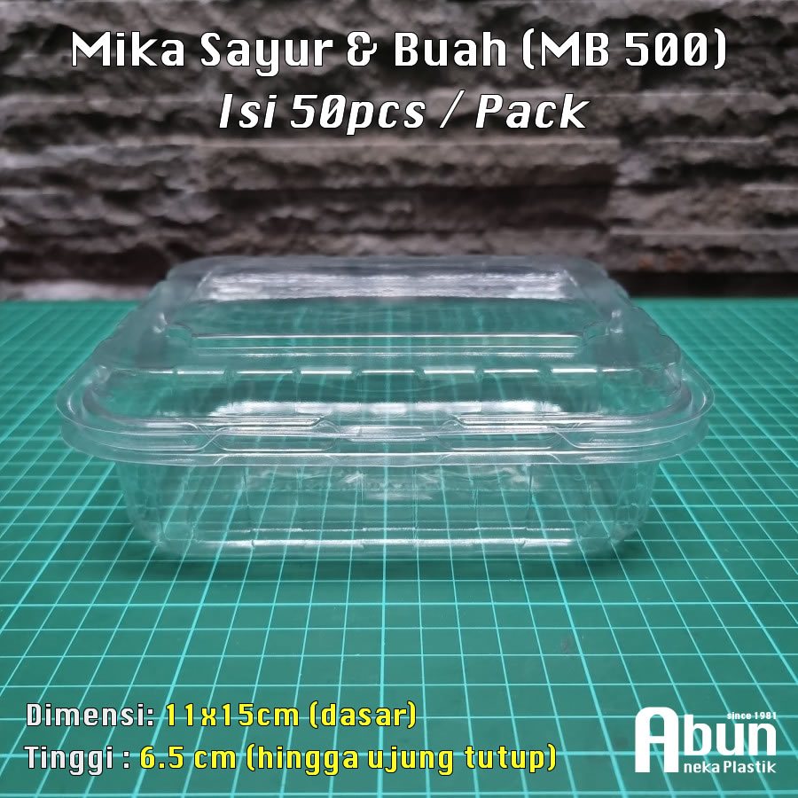 Jual Mika MB-500 Box Sayur Buah Large @50pcs | Shopee Indonesia