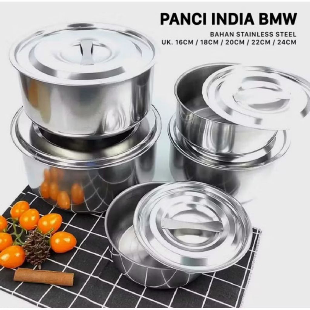Jual panci india isi 5 pc | Shopee Indonesia