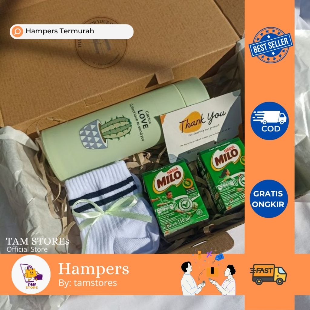 Jual Hampers Snack botol minum Box Jajanan Hits | Kado Ulang Tahun ...