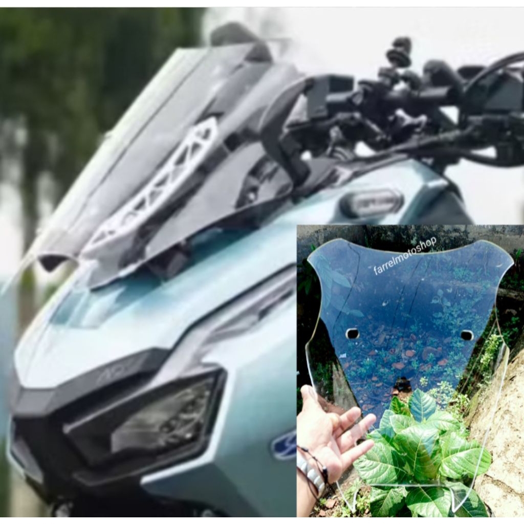 Jual VISOR HONDA ADV FULL BENING WINDSHIELD VISOR VISOR HONDA ADV 160 ...