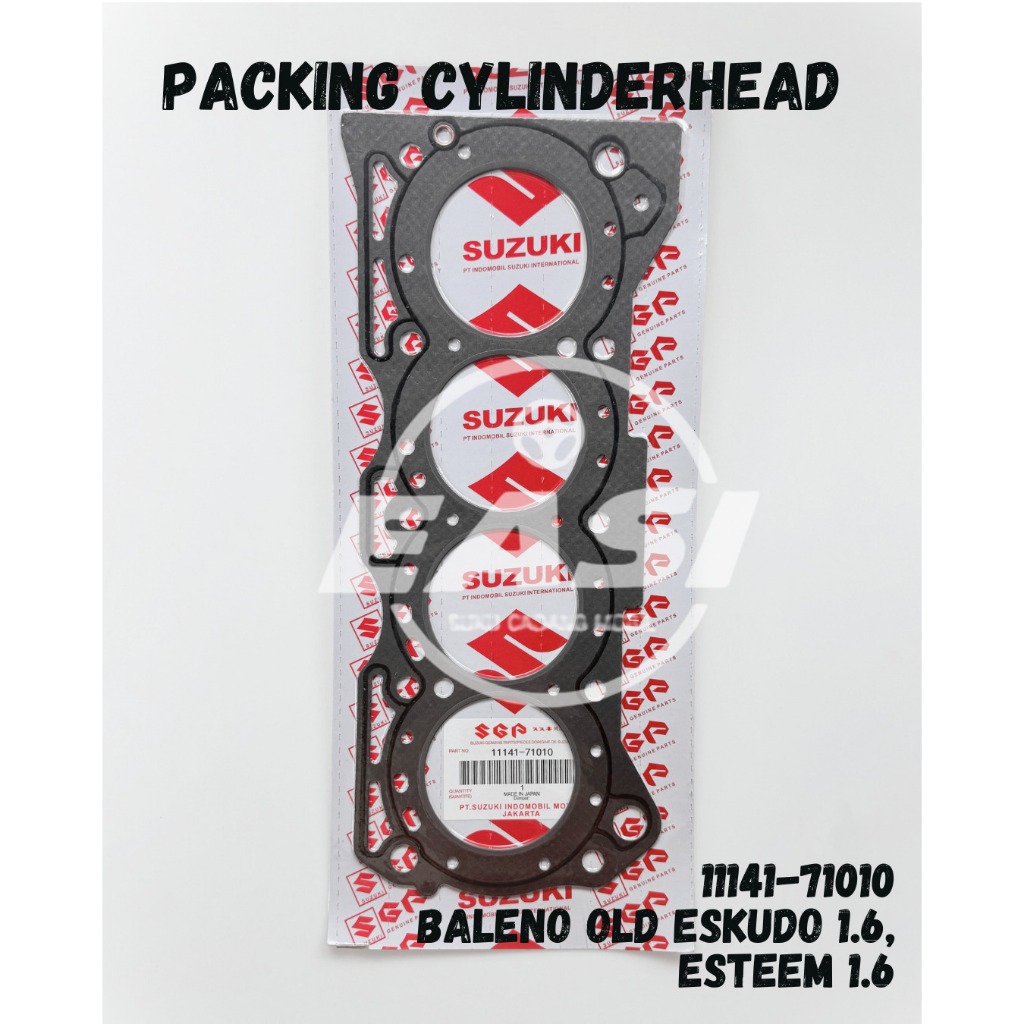 Jual PACKING HEAD PAKING ONLY GASKET SUZUKI BALENO LAMA OLD ESCUDO 1.6 ...