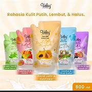 Jual ANEKA - Velvy Refill Shower Cream 800ml Original BPOM - Velvy ...