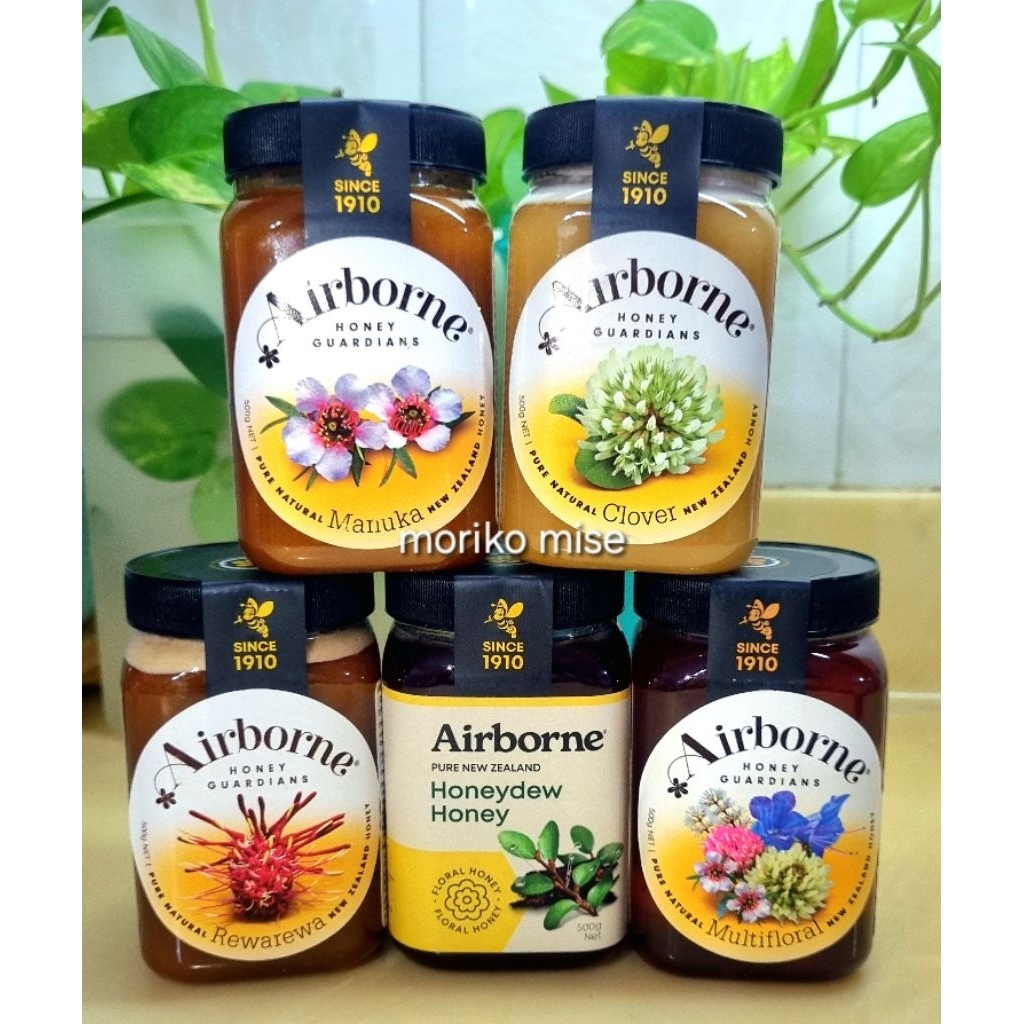 Jual airborne MANUKA pure natural new zealand honey / madu REWA rewa ...