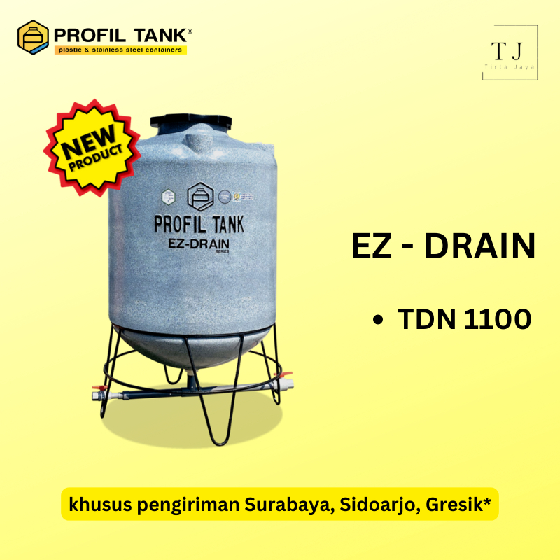 Jual Tandon Air Profil Tank EZ DRAIN TDN 1100 L 4 Lapis Anti Kuman ...