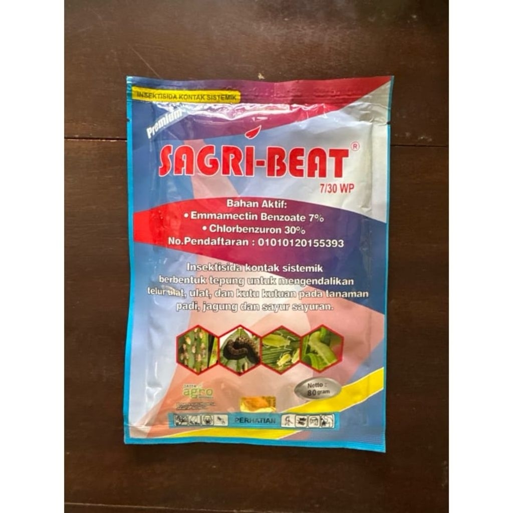 Jual Insektisida Sagri Beat 7/30WP kemasan 80gram | Shopee Indonesia