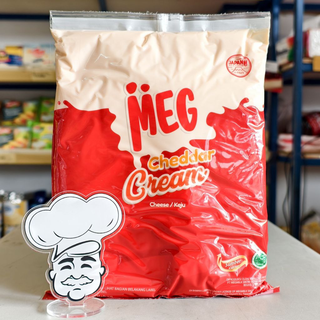 Jual Meg Cheddar Cream Cheese 1Kg | Shopee Indonesia