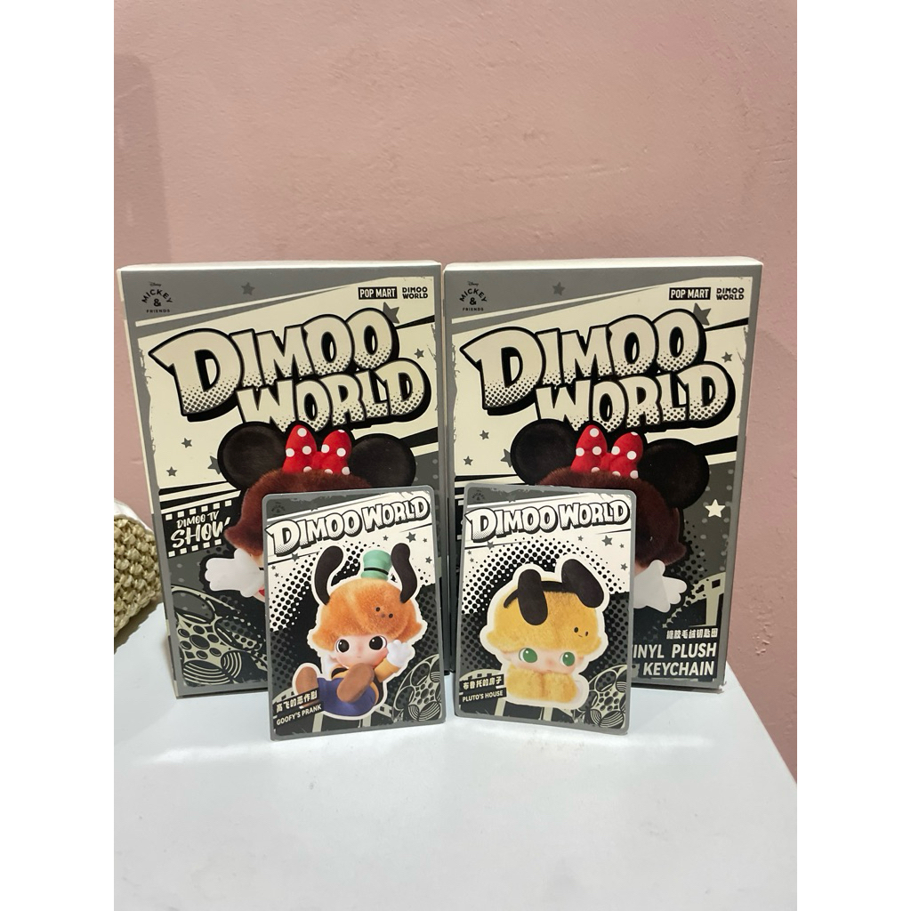 Jual DIMOO WORLD DISNEY VINYL PLUSH KEYCHAIN READY STOCK | Shopee Indonesia