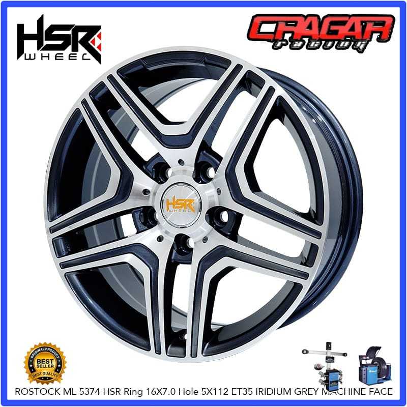 Jual Velg Mobil R16 Lubang 5 Untuk Mercy Dfsk Vw Golf Innova Ertiga Xl7 ...