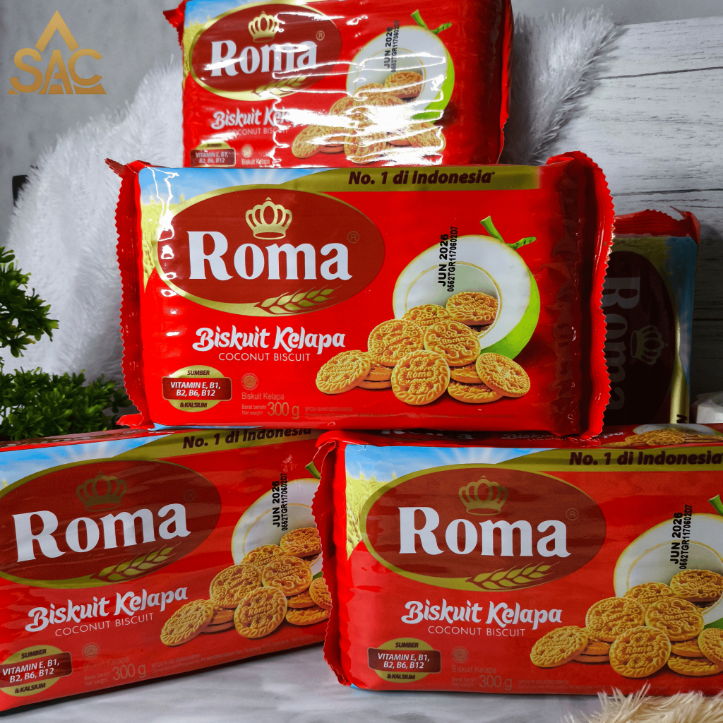 Jual Biskuit Roma Kelapa – Camilan Legendaris Rakyat Indonesia | Shopee ...