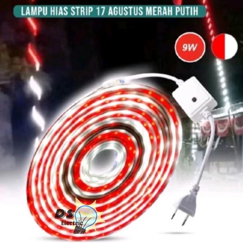 Jual Lampu LED STRIP SELANG 2835 7 METER 220v Merah Putih | Shopee Indonesia