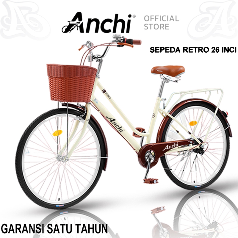 Jual Anchi 【Lima tahun garansi】Sepeda Dewasa Ukuran 24/26/27,5 Inch ...