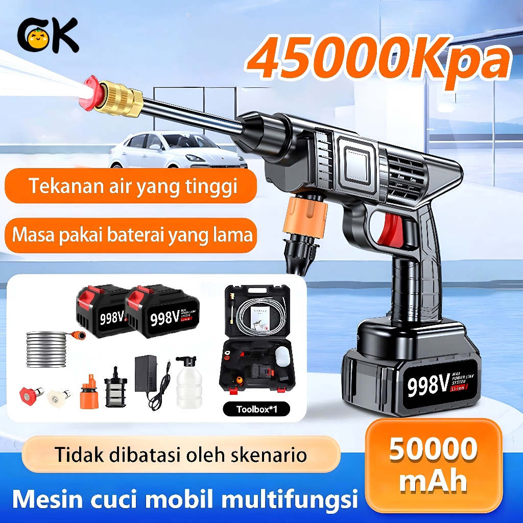 Jual CK Jet Cleaner Cuci Mobil 998V 130Bar Mesin Peralatan Mesin Alat ...