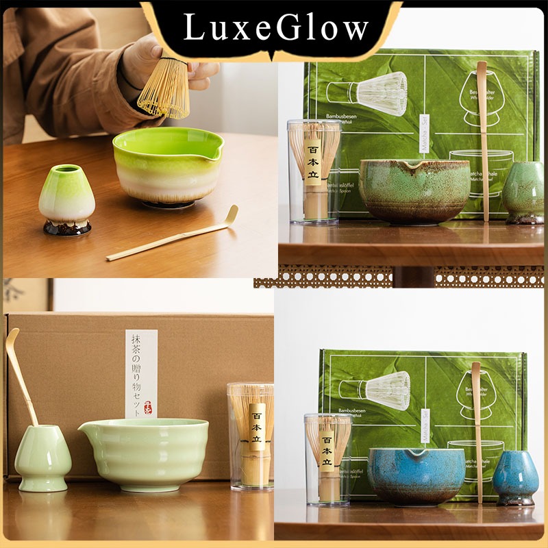 Jual Alat Matcha Making Set Matcha Bowl Keramik 4pcs 7pcs Matcha set ...