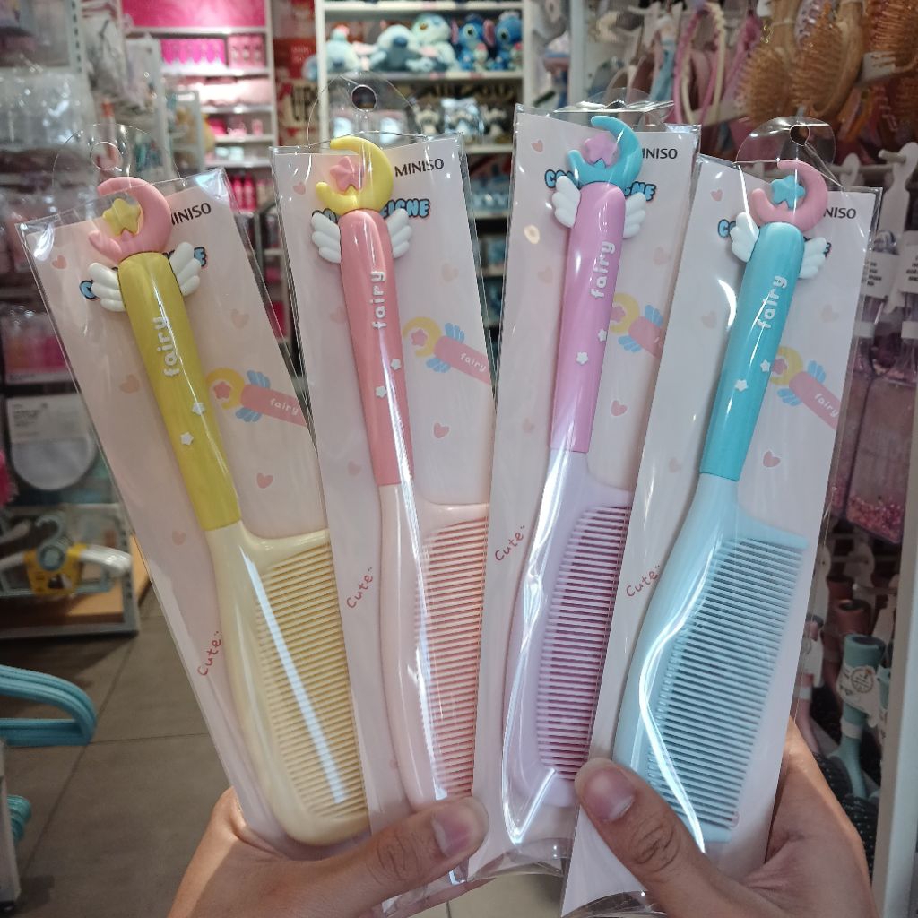 Jual Miniso Fairy Wand Hair Comb ( Sisir Rambur Tongkat Peri ) | Shopee ...