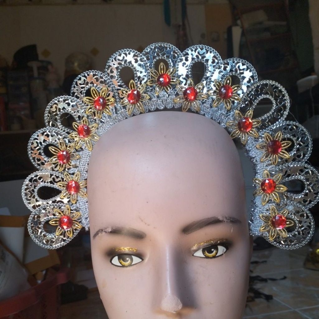 Jual bando bugis bando padang bando perak bando silver mahkota adat ...