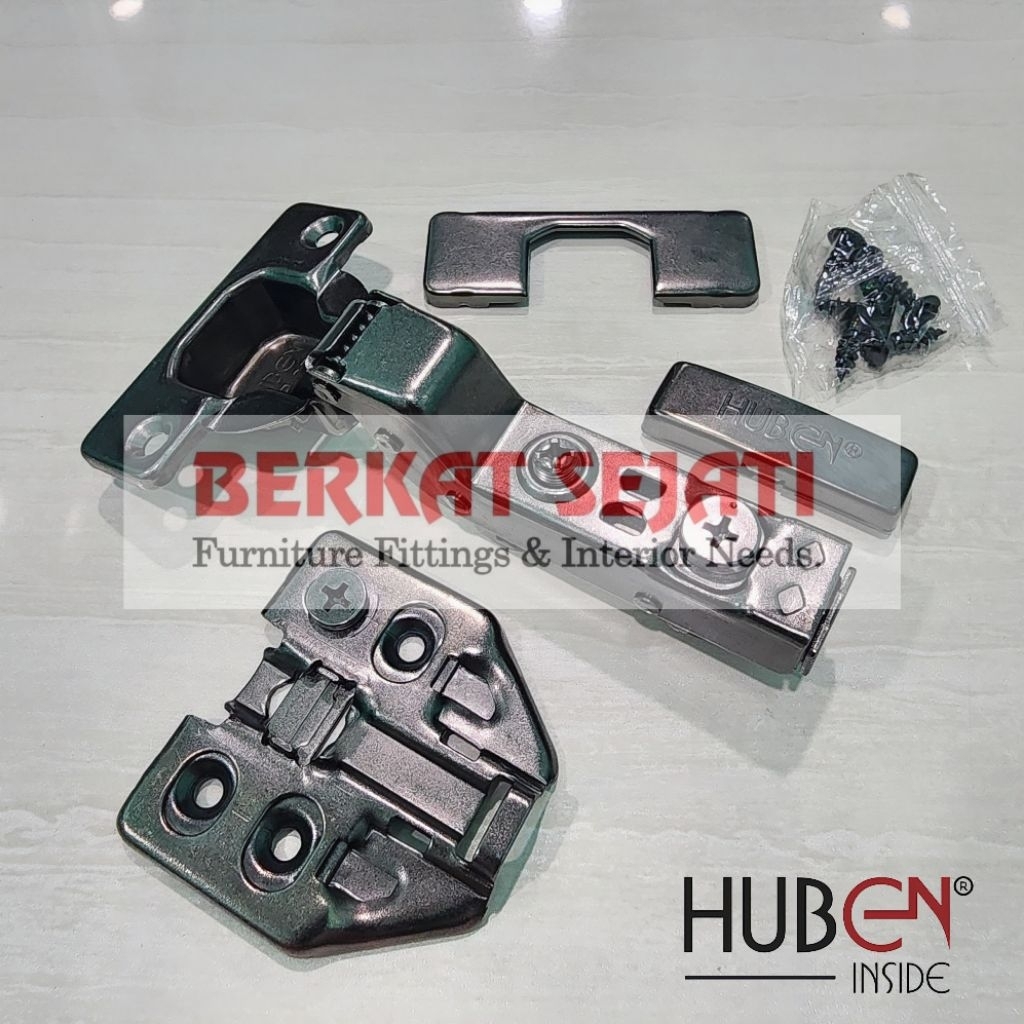 Jual Engsel Lemari Engsel Sendok Slow Motion Soft Close Hidrolik Dark ...