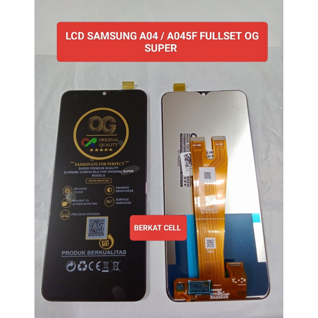 Jual LCD SAMSUNG A04 / A045F FULLSET OG SUPER | Shopee Indonesia