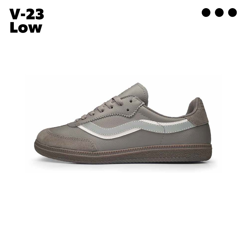 Jual Sepatu Ventela V23 Low - Grey Brown | Shopee Indonesia