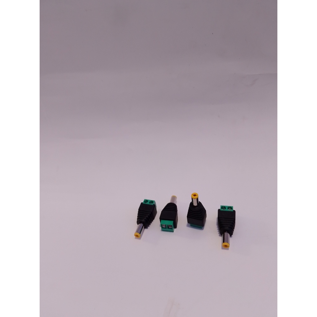 Jual JACK DC MALE / JACK CCTV / KONEKTOR JACK DC MALE | Shopee Indonesia