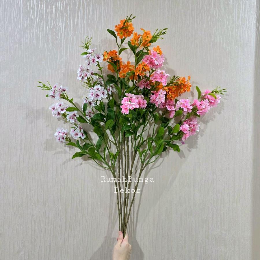 Jual Bunga Alyssum Melati Tangkai Panjang Artificial ( Ada 3 Warna ...