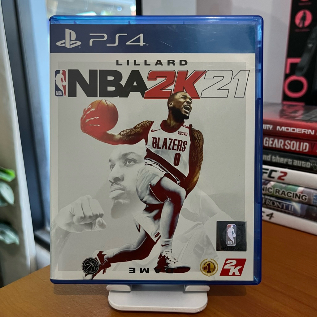 Jual NBA2k21 ps4 disc basket lillard 2021 playstation4 kaset ps bd ...