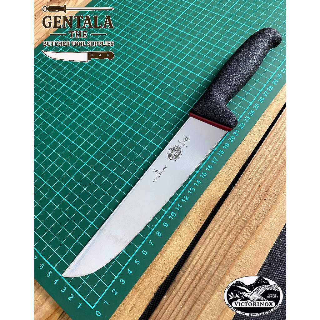 Jual Pisau Butcher / Sembelih Victorinox 20cm Dual Grip Handle 5.5203 ...