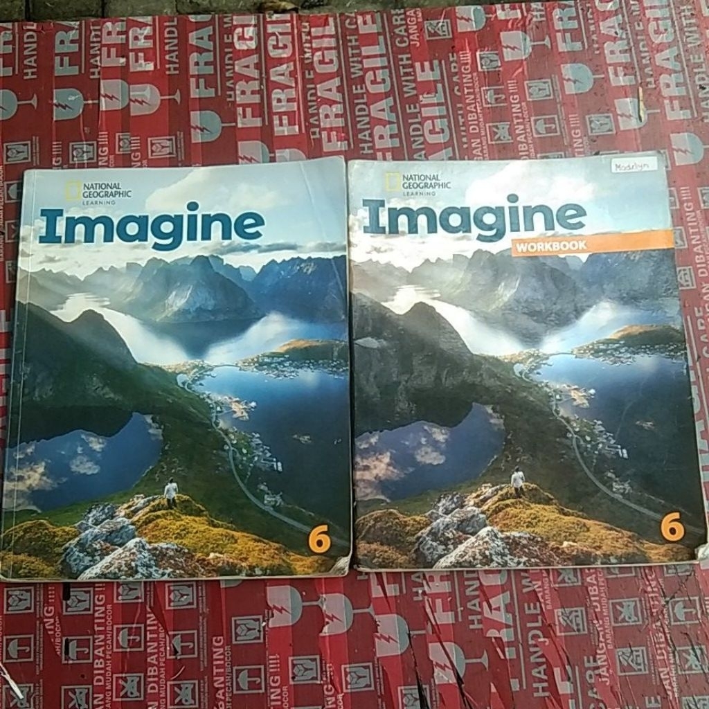 Jual Buku imagine 6 students book+work book | Shopee Indonesia