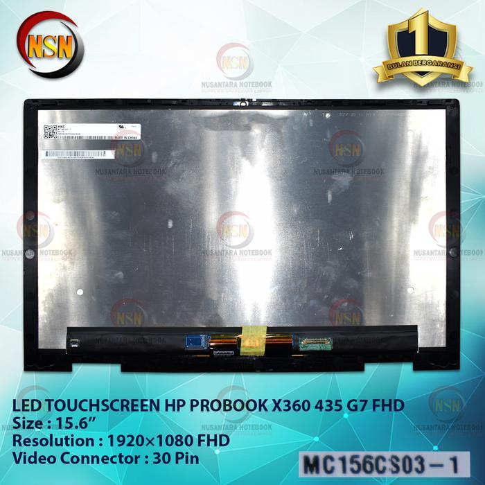 Jual LED LCD LAYAR TOUCHSCREEN FOR PROBOOK X360 435 G7 FHD | Shopee ...