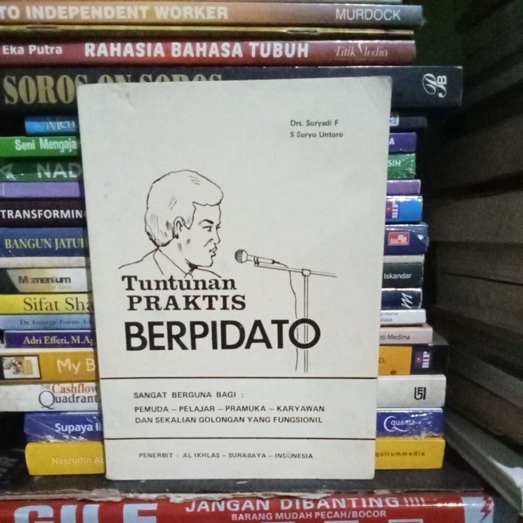 Jual tuntunan praktis berpidato - buku jadul original | Shopee Indonesia