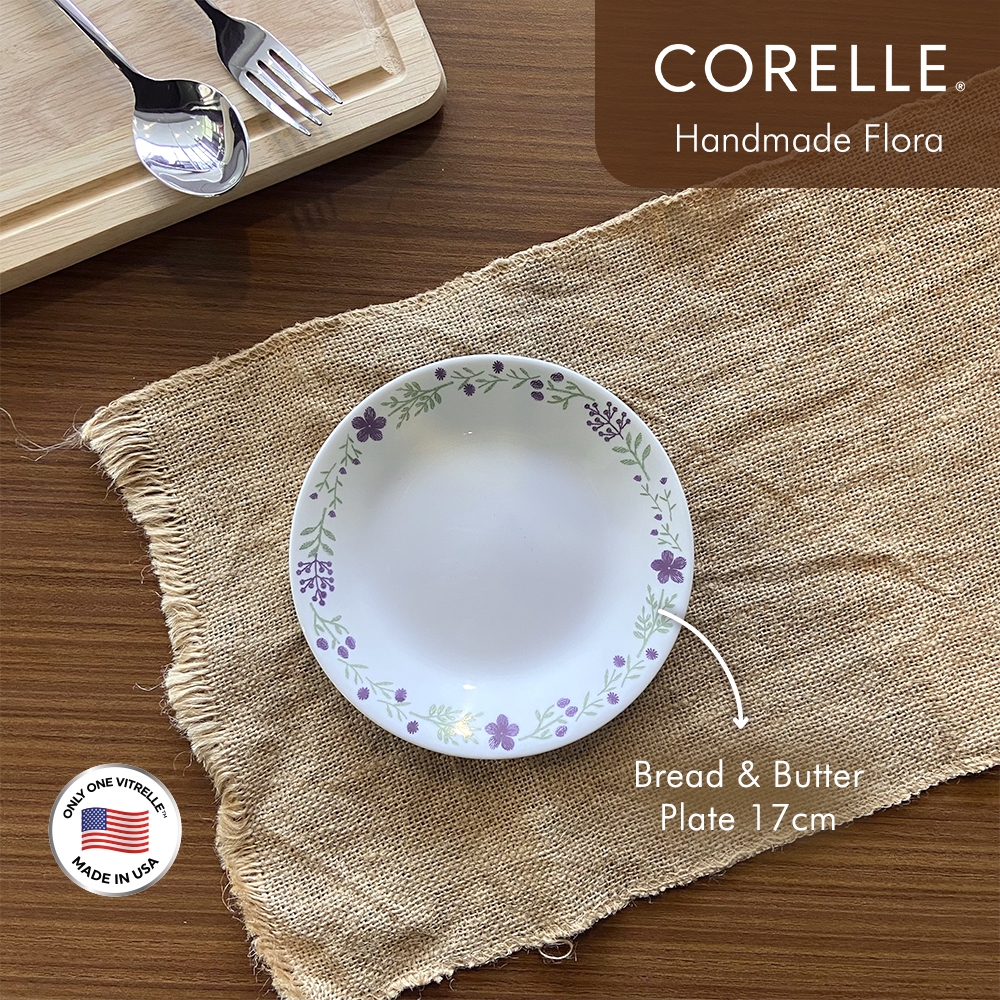 Jual Handmade Flora Bread Butter Plate 17cm / Piring Kecil | Shopee ...