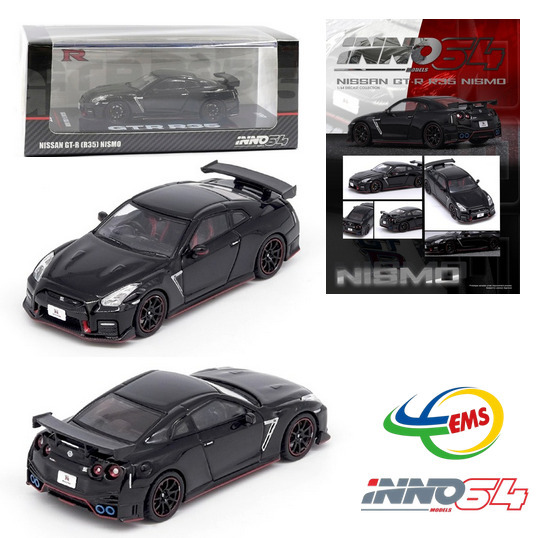 Jual IN64-R35N-BLA - INNO64 1/64 NISSAN GT-R (R35) NISMO Black | Shopee ...