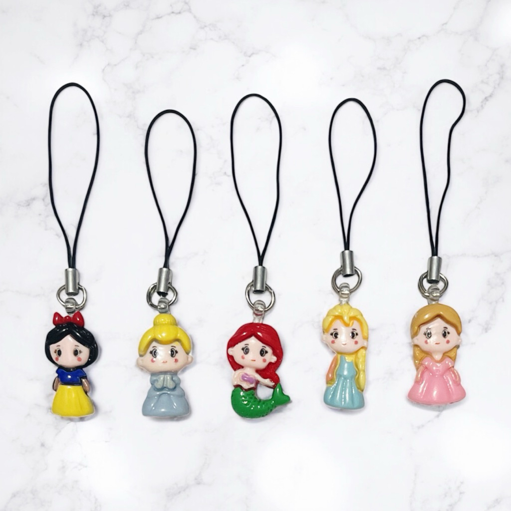 Jual Charm HP Princess Karakter Putri Phonecharm Gantungan HP Tali ...