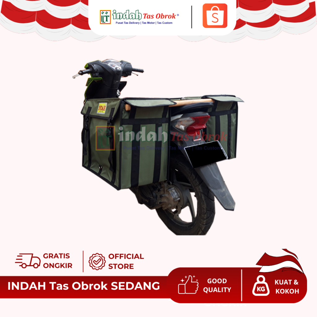 Jual INDAH Tas Obrok - Tas Pos Motor Tas Obrok Tas Kurir Tas Delivery ...