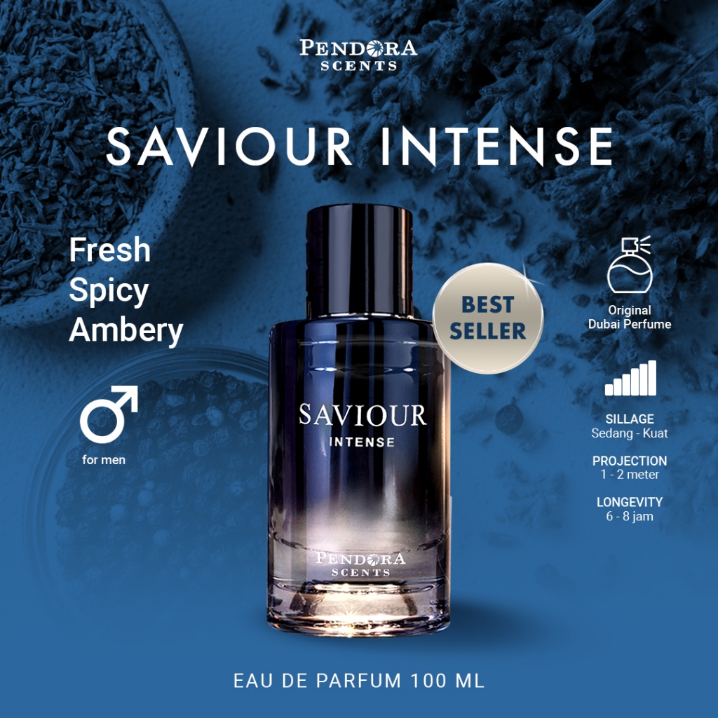 Jual [BEST SELLER] PENDORA SCENTS Saviour Intense Perfume For Men EDP ...